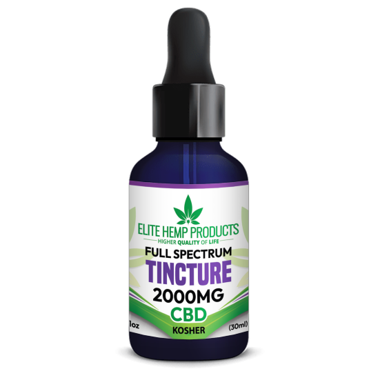 CBD Tincture 2000mg – Elite CBD Products