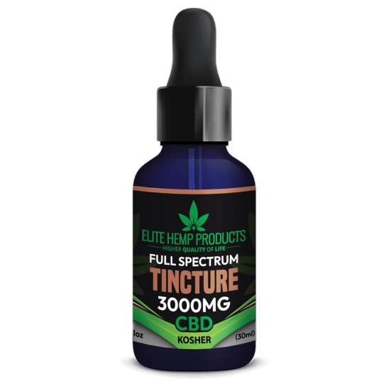 CBD Tincture 3000mg – Elite CBD Products
