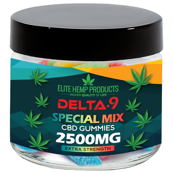 Delta 9 Special Mix Gummies 2500mg – Elite CBD Products
