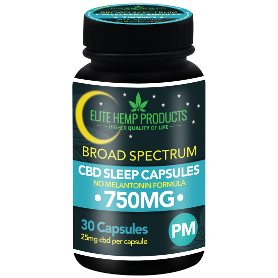 CBD Sleep Capsules 750mg – Elite CBD Products