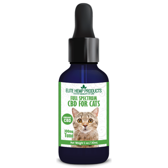 CBD Cat Tincture 300mg Tuna – Elite CBD Products