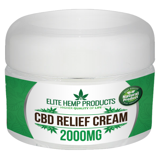 CBD Pain Relief Cream 2000mg – Elite CBD Products