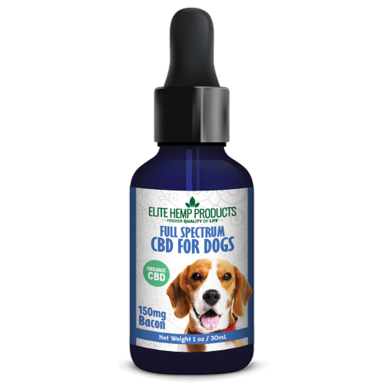 CBD Dog Tincture 150mg Bacon – Elite CBD Products