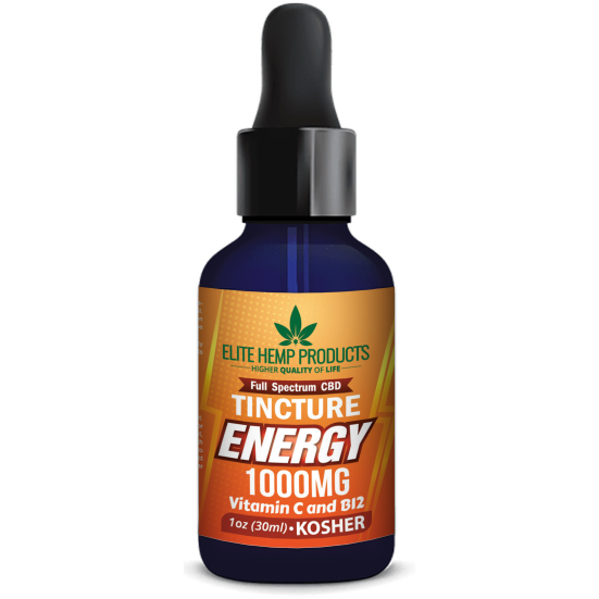 CBD Tincture 1000mg Energy – Elite CBD Products