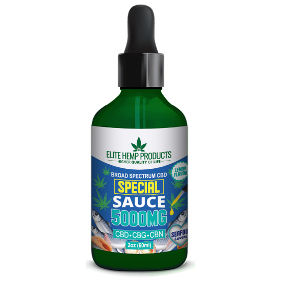 CBD Special Sauce 5000mg Seafood Lover – Elite CBD Products
